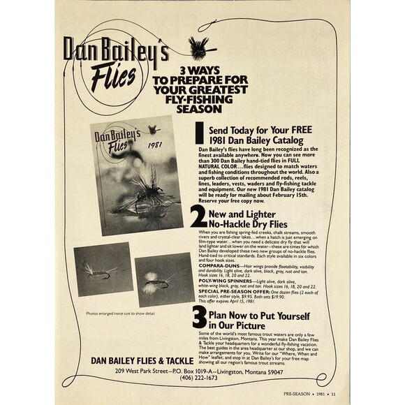 Dan Bailey's Flies | Art | Dan Baileys Flies 3 Ways To Prepare For ...
